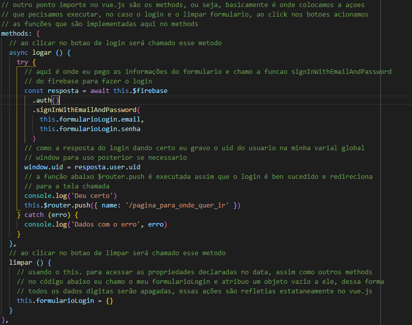 Tutorial Vue.JS: como criar um sistema com Vue.JS, Quasar e Firebase